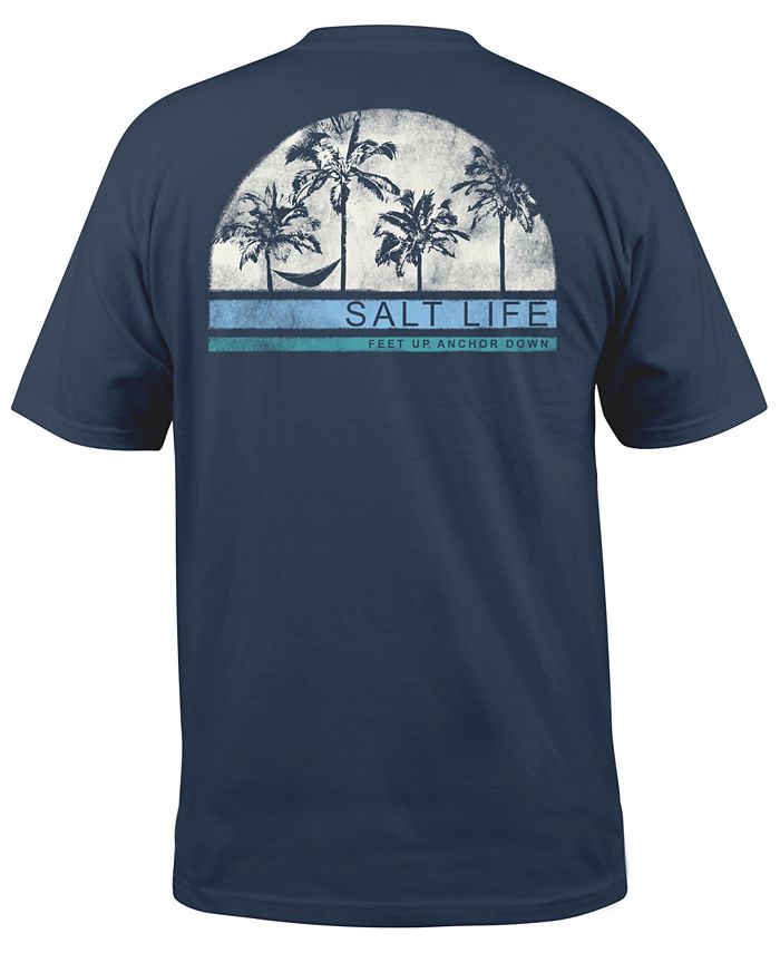 Salt Life Men's Salt Life Sun Stripes Graphic Short-Sleeve T-Shirt - Macy's