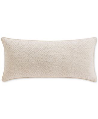 Oake Tile Lumbar Decorative Pillow, 14" x 20", Created for Macy's - Macy's