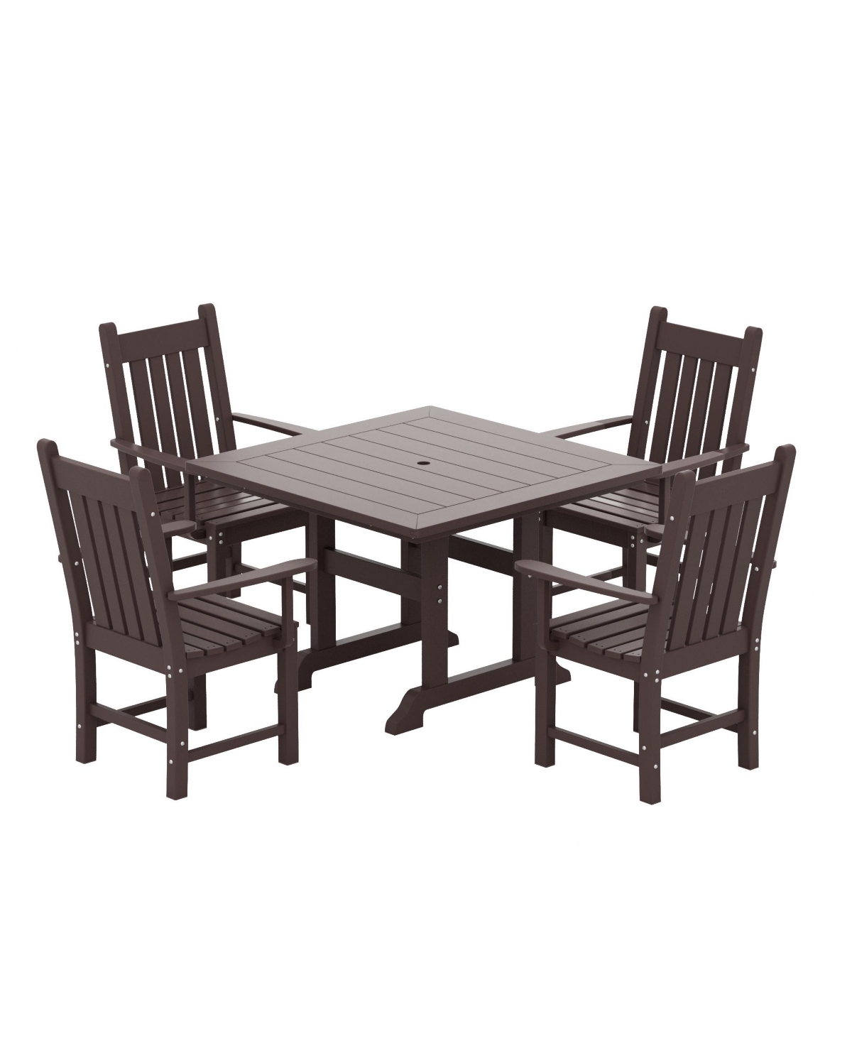 Click here for WestinTrends 5 Piece Outdoor Patio Dining Set Outd... prices