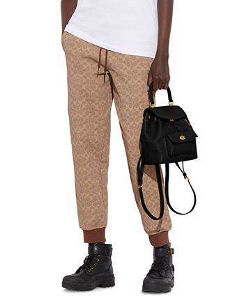 COACH Riya 21 Soft Pebble Leather Top Handle Backpack - Macy's