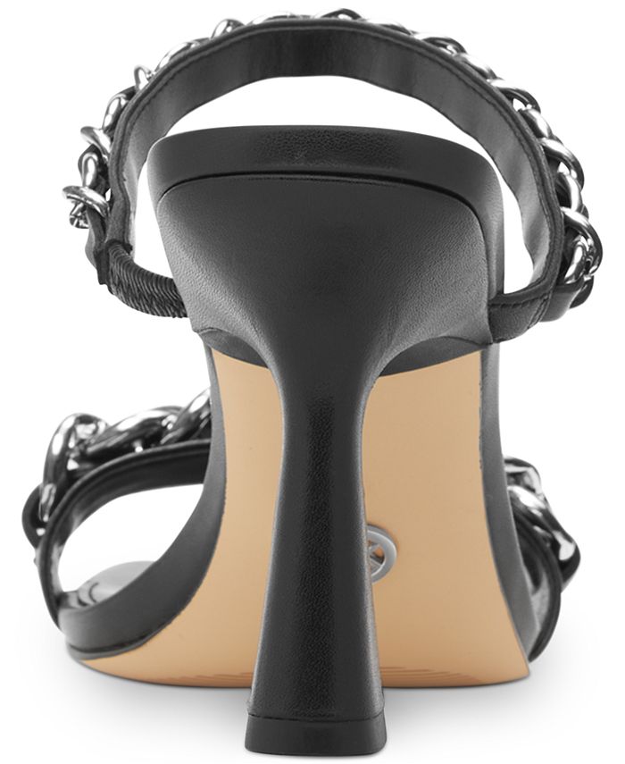 Michael Kors Women's Clara Slip-On Chain Sandals - Macy's