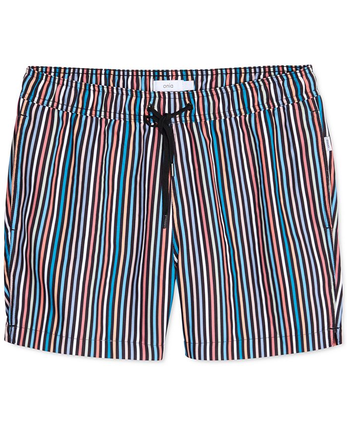 Onia Men's Charles Micro-Stripe 5" Swim Trunks - Macy's