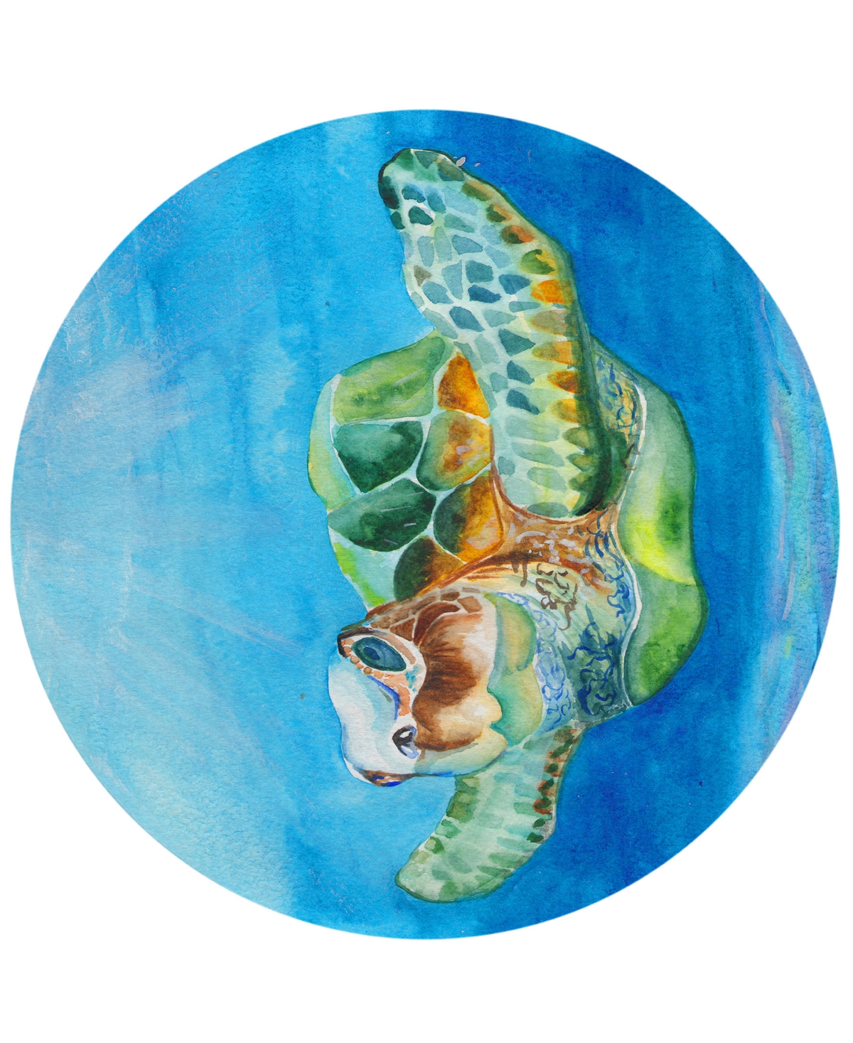 Click here for Dalyn Harbor HA3 8 x 8 Round Area Rug - Ocean prices