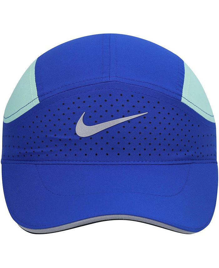 Nike Men's Blue Logo Tailwind Performance Adjustable Hat - Macy's