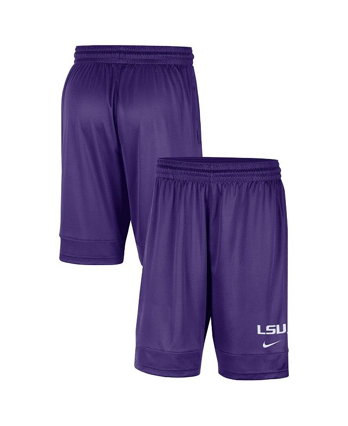 Nike Men's Purple LSU Tigers Fast Break Team Performance Shorts - Macy's