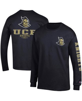 Men's Champion Black UCF Knights Team Stack Long Sleeve T-shirt - Macy's