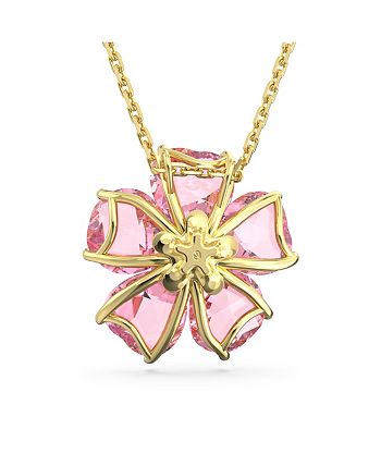Swarovski Crystal Flower Florere Necklace - Macy's