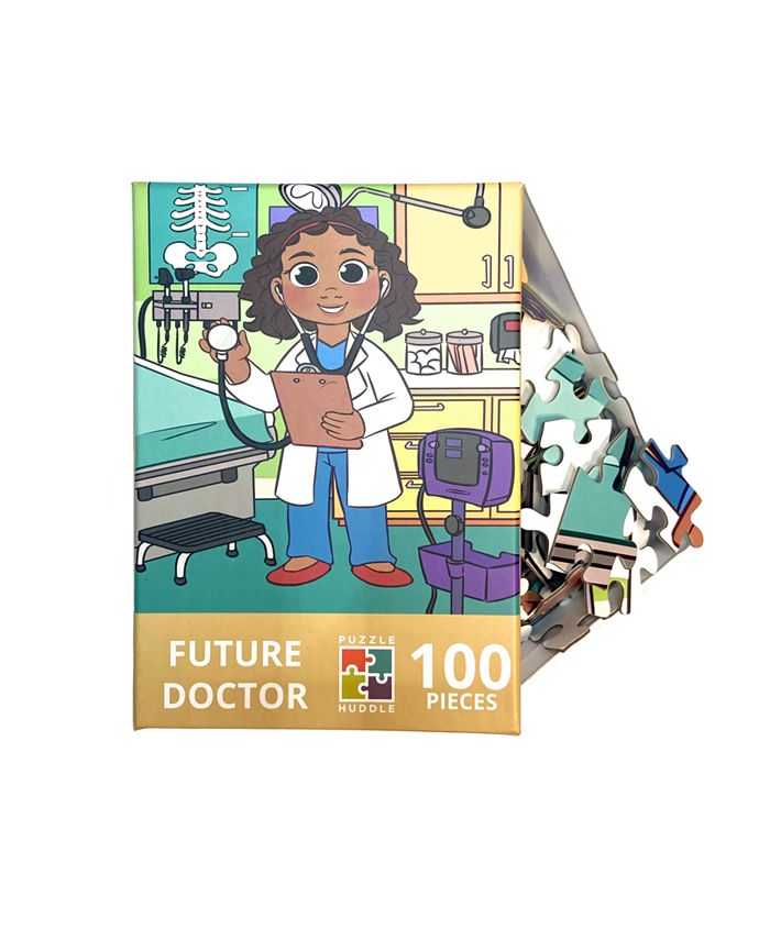 Puzzle Huddle Future Doctor 100 Piece Puzzle Set - Macy's
