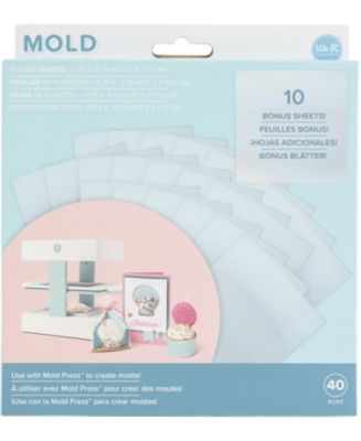 American Crafts - We R We R Memory Keepers Mold Press Plastic Sheets 40 ...