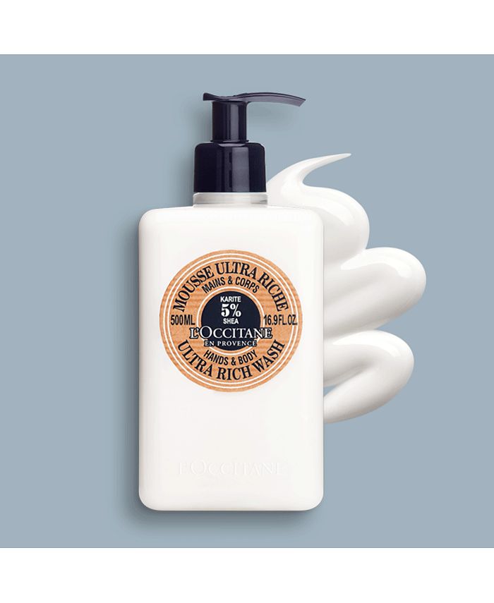 L'Occitane Shea Hands & Body Ultra Rich Wash 16.90 fl oz - Macy's