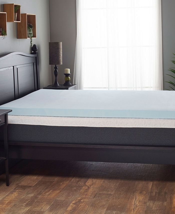 Comfort Tech Serene 3" Foam Mattress Topper, Queen - Macy's