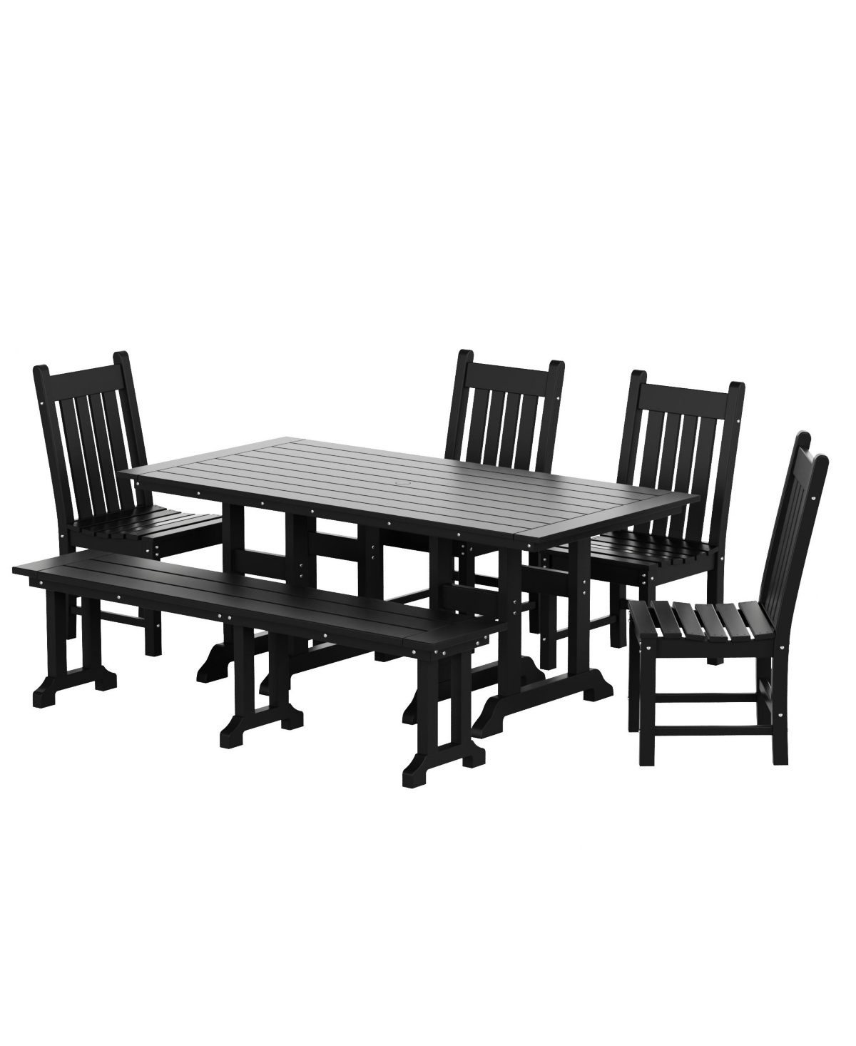 Click here for WestinTrends 6 Piece Outdoor Patio Dining Set Outd... prices