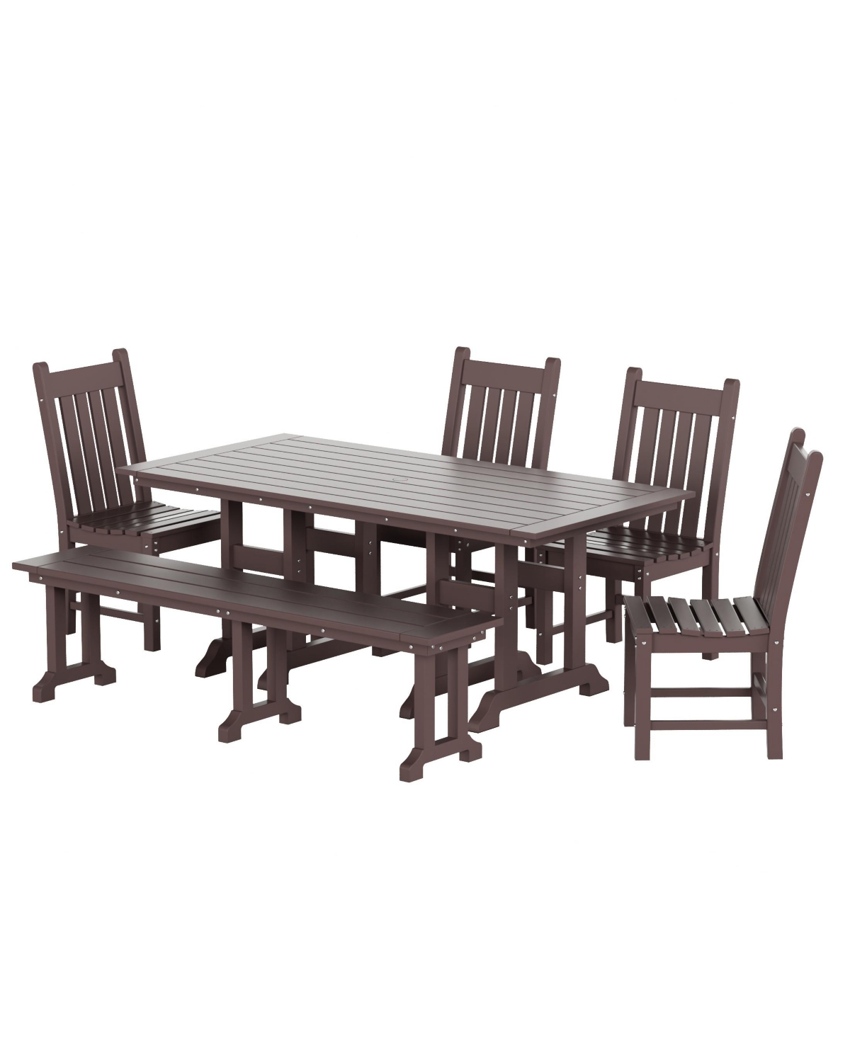 Click here for WestinTrends 6 Piece Outdoor Patio Dining Set Outd... prices