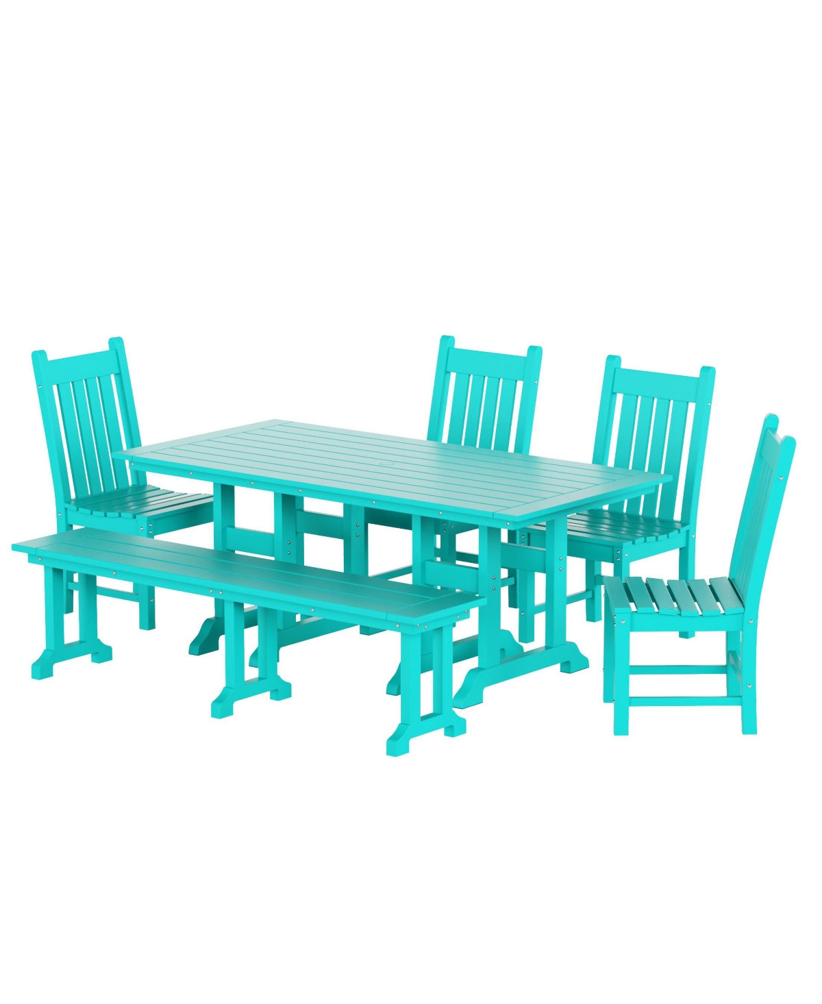 Click here for WestinTrends 6 Piece Outdoor Patio Dining Set Outd... prices