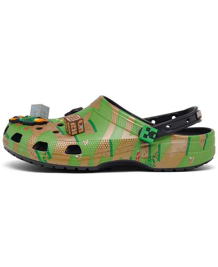 Crocs Men's Minecraft Classic Clogs from Finish Line - Macy's