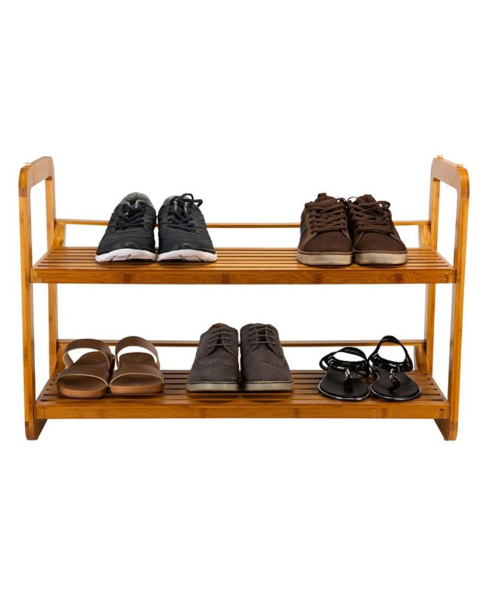 Organize it All Lohas Collection 2 Tier Stackable Shoe Rack - Macy's
