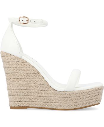 Journee Collection Women's Olesia Platform Wedge Sandals & Reviews ...