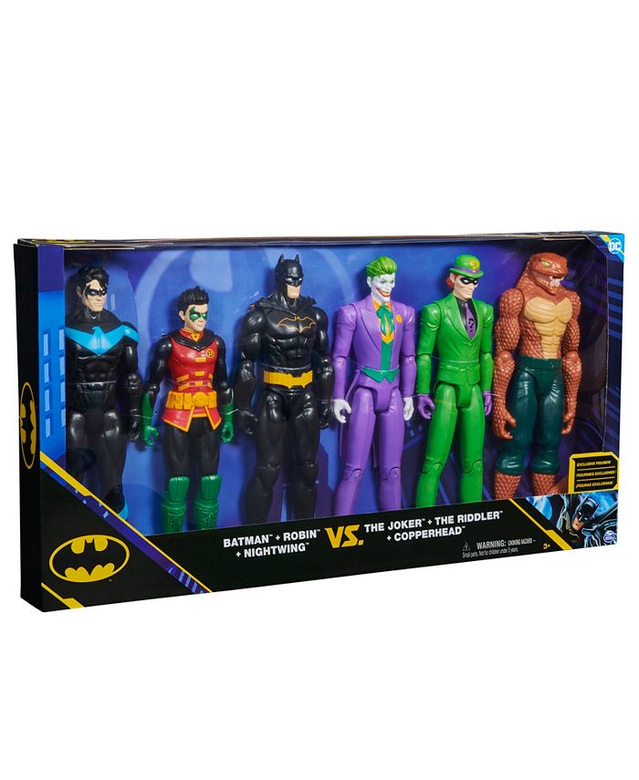 DC Comics Batman 6-Pack 12" Action Figures - Macy's