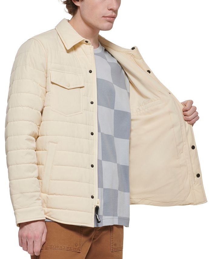 Levi's Men's Quilted Shacket - Macy's