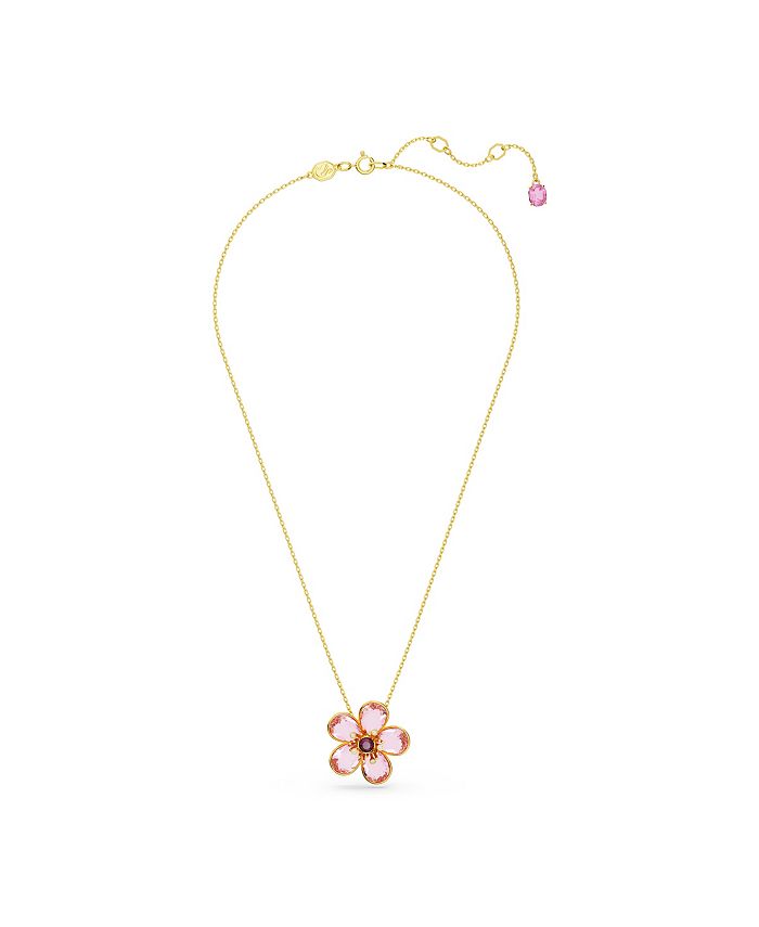 Swarovski Crystal Flower Florere Necklace - Macy's