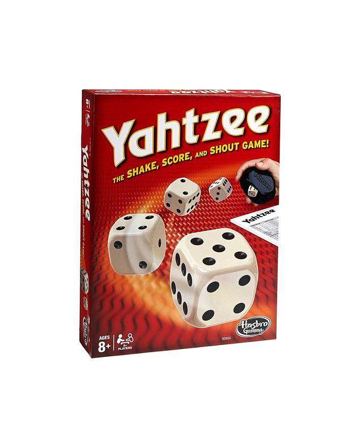 Hasbro Gaming Yahtzee Game - Macy's