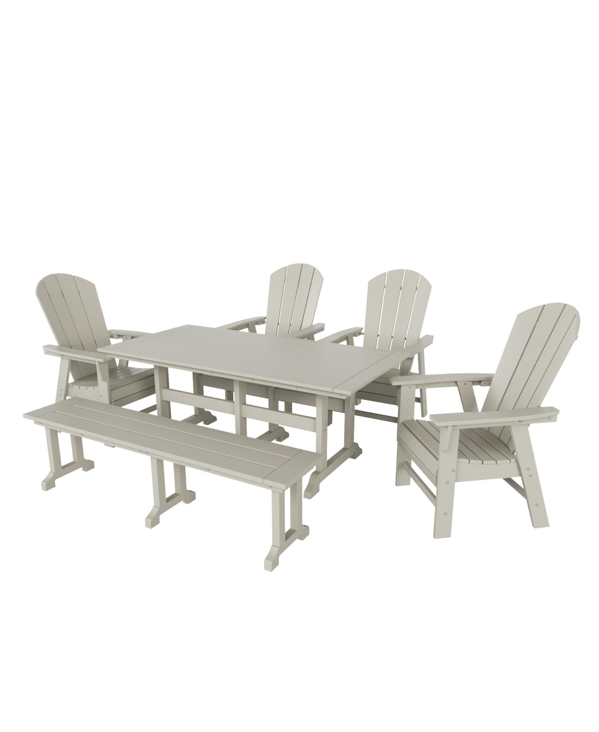 Click here for WestinTrends 6 Piece Outdoor Patio Dining Table an... prices