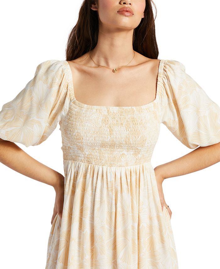 Roxy Juniors' Satin Sands Cutout Tie-Back Mini Dress - Macy's