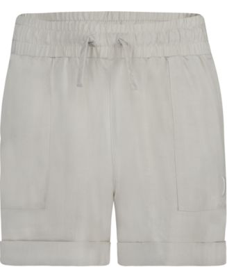 Hurley Big Girls Woven Drawstring Shorts - Macy's