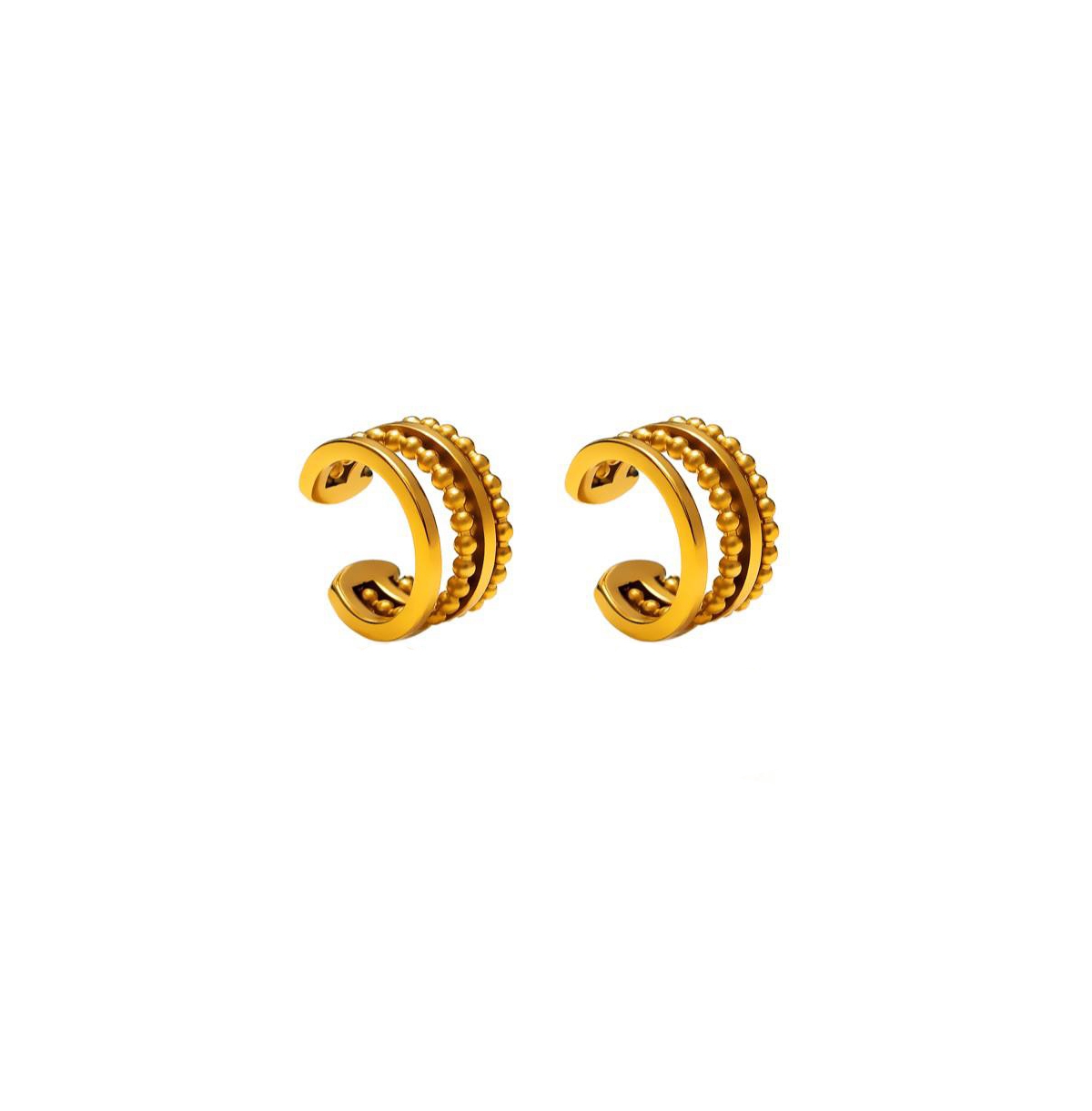 Click here for Rio Cuff Earrings - Gold prices