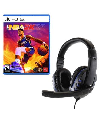 NBA 2K 23 Game with Universal Headset for PlayStation 5 - Macy's