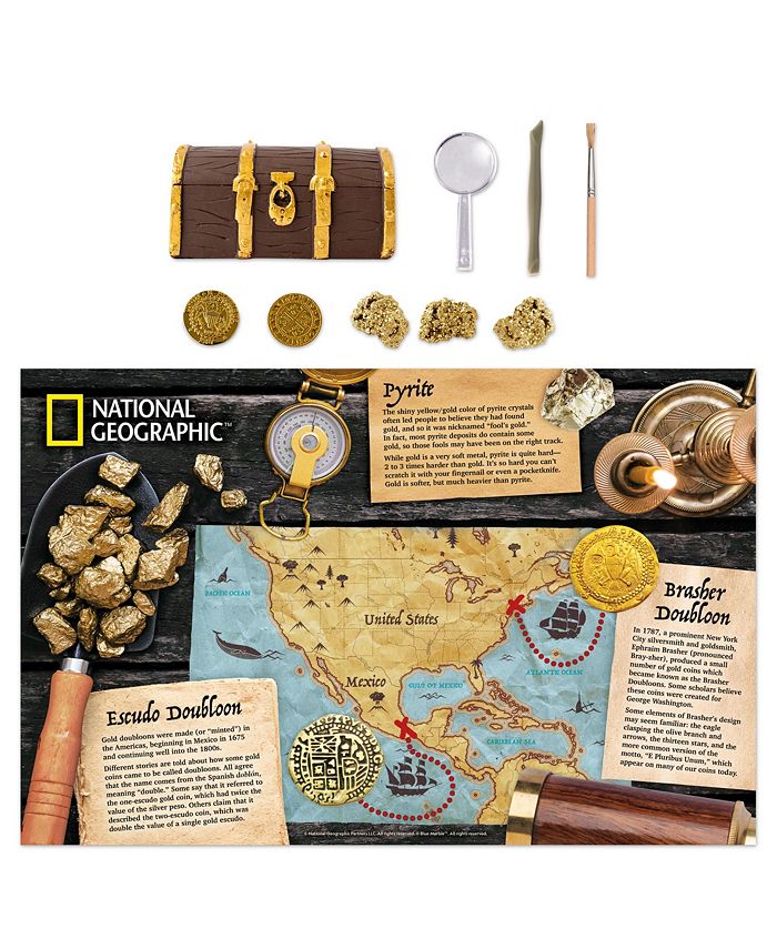 National Geographic Gold Doubloon Dig Kit - Macy's