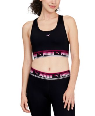 Puma Women's Mid-Impact Puma Strong Bra - Macy's