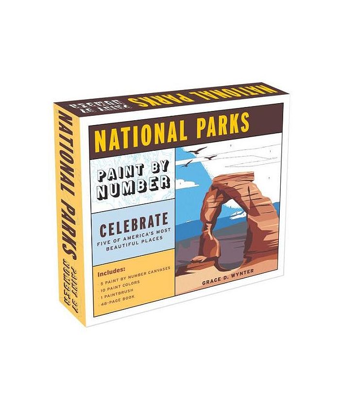 Barnes & Noble National Parks Paint by Number by Becker & Mayer - Macy's