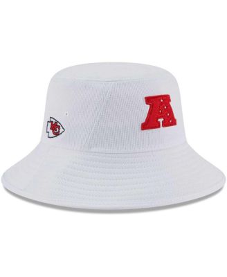 Men's New Era White Kansas City Chiefs 2023 NFL Pro Bowl Bucket Hat ...