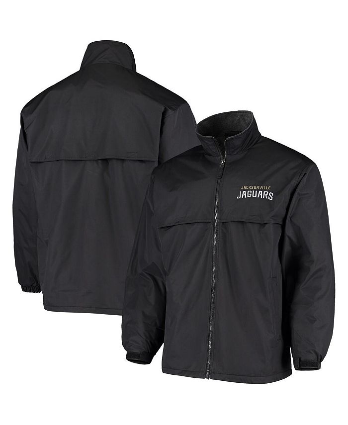 Dunbrooke Men's Black Jacksonville Jaguars Triumph Fleece Full-Zip ...