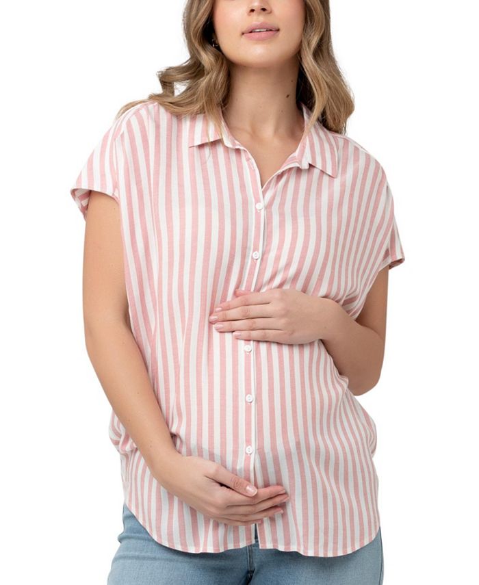 Ripe Maternity Maternity Ada St Button Down Shirt - Macy's