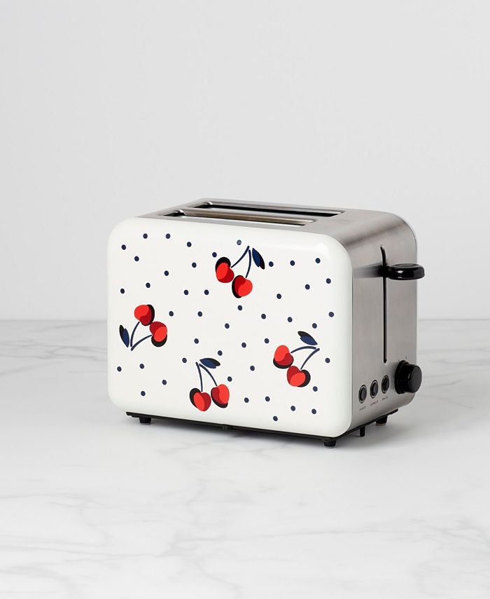 Kate Spade New York Vintage-Like Cherry Dot Toaster - Macy's