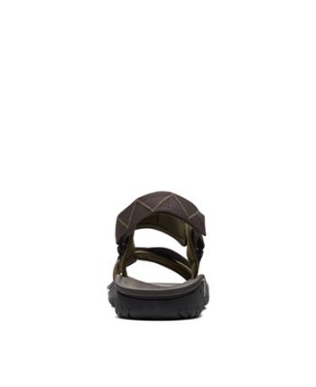 Clarks Men's Wesley Fisherman Trail Comfort Sandals - Macy's