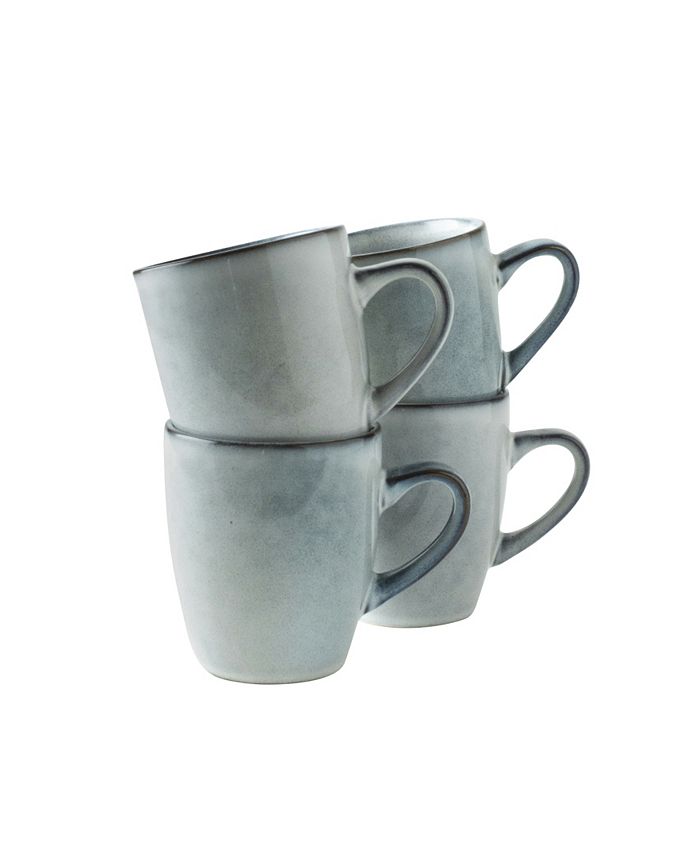 Dutch Rose Amsterdam Serenity Set of 4 Mugs - Macy's