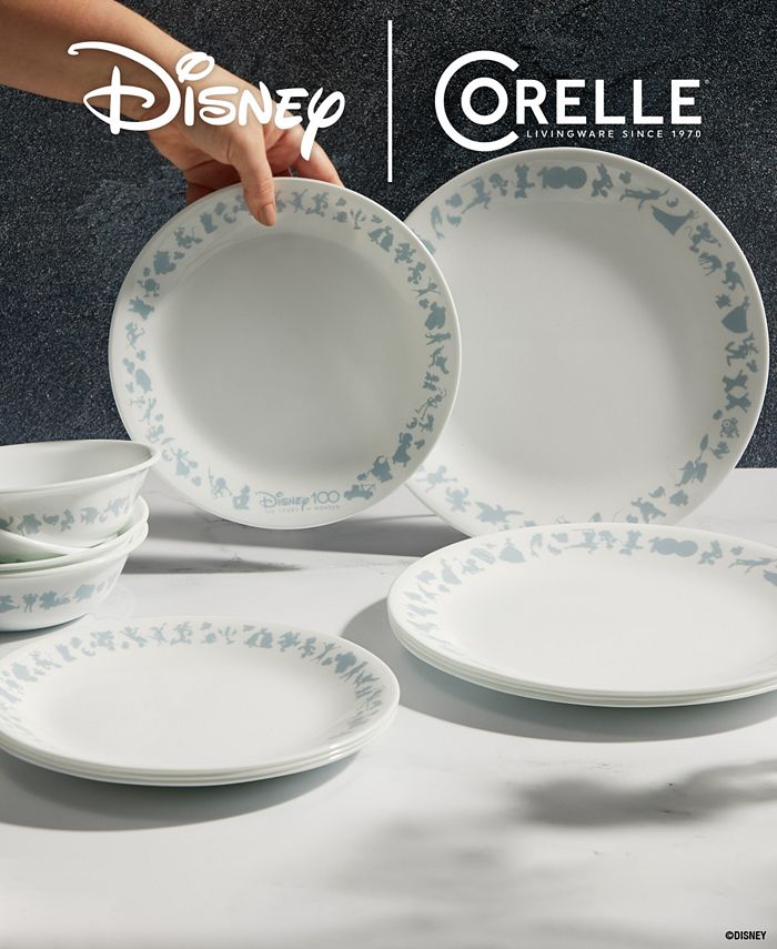 Corelle Disney Commemorative Series 12 Pc. Dinnerware Set, Service for ...