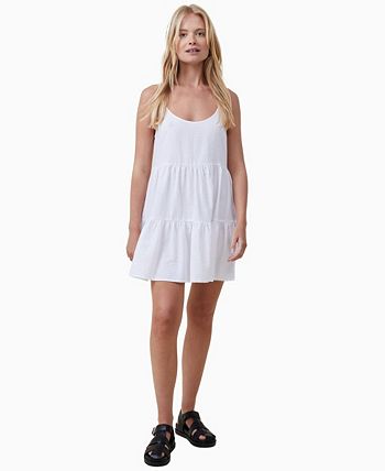 COTTON ON Women's Summer Tiered Mini Dress - Macy's