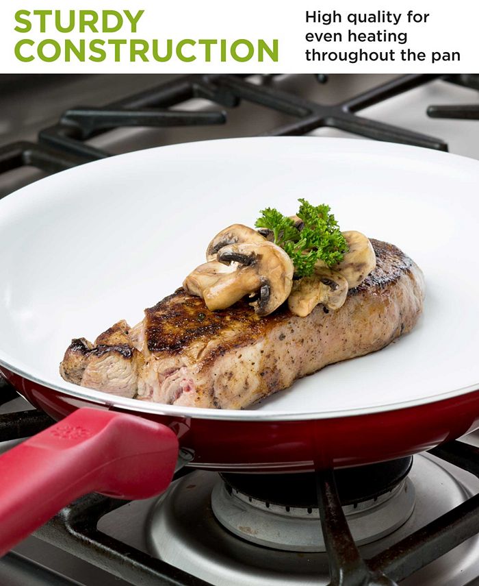 Ecolution Aluminum 11" Bliss Non-Stick Fry Pan - Macy's