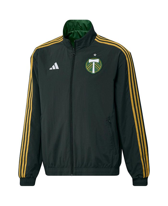 adidas Men's Green Portland Timbers 2023 On-Field Anthem Full-Zip ...