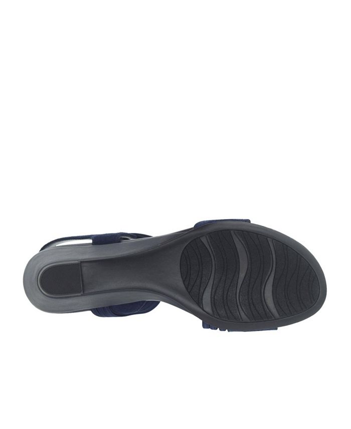 Impo Women's Gatrina Embellished Stretch Wedge Sandals - Macy's