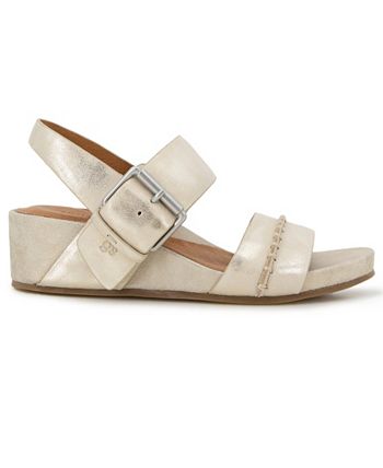 Gentle Souls Women's Giulia Two Band Wedge Sandals - Macy's