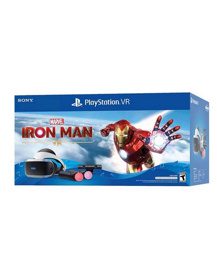 PlayStation VR Headset with Marvel's Iron Man Bundle - Macy's