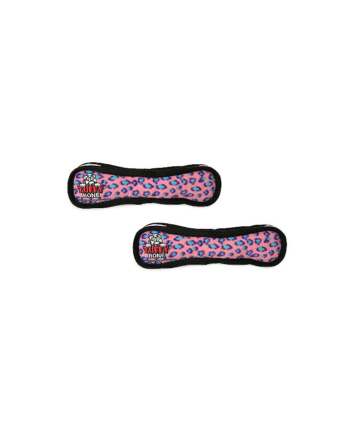 Tuffy Ultimate Bone Pink Leopard, 2-Pack Dog Toys - Macy's