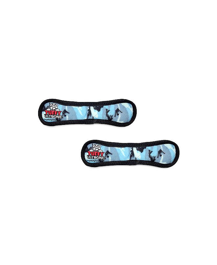 Tuffy Ultimate Bone Camo Blue, 2-Pack Dog Toys - Macy's