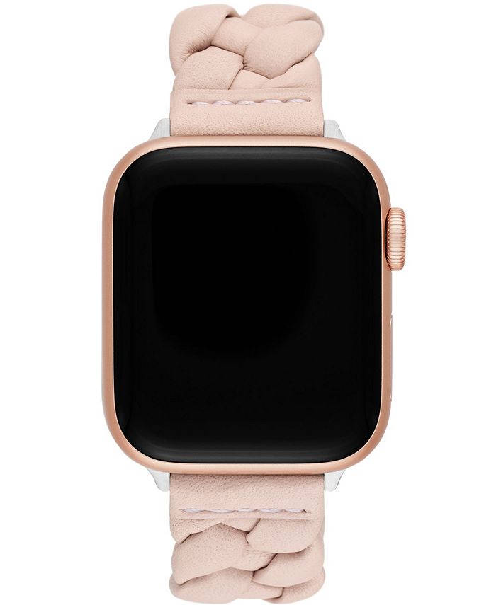 kate spade new york Women's Pink Leather Band for Apple Watch, 38, 40 ...