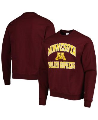 Champion Men's Maroon Minnesota Golden Gophers High Motor Pullover ...